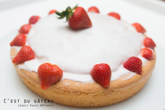 Génoise à la chantilly et aux fruits rouges | C'est du gâteau