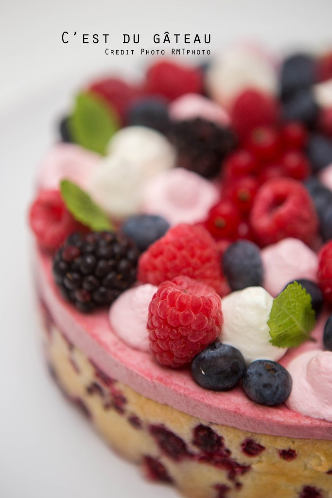 Entremets aux fruits rouges | C'est du gâteau